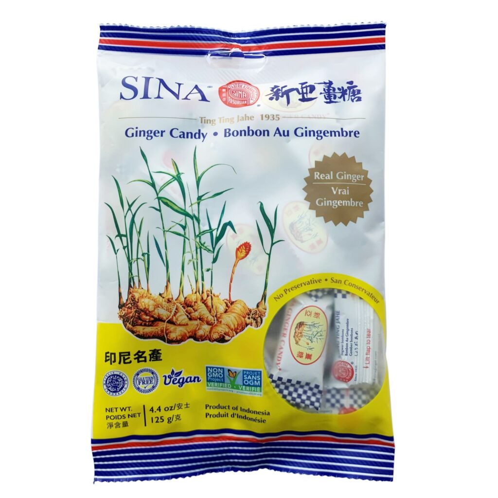 SINA Ginger Candy, the Original Ting Ting Jahe since 1935, 4.4 oz Per ...